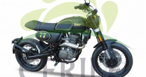MOTA BLUROC TRACKER 125 (E5) PRETO/DOURADO
